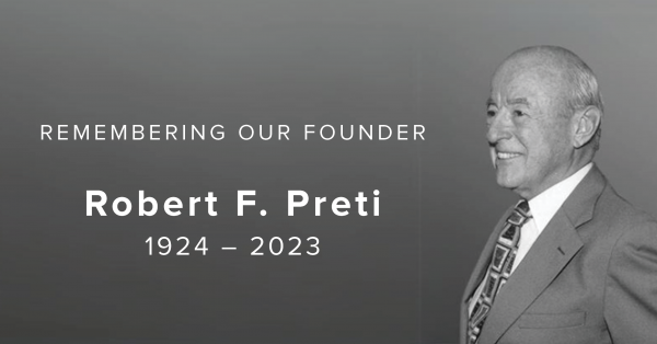 Remembering Preti Flaherty Founder Robert F. Preti